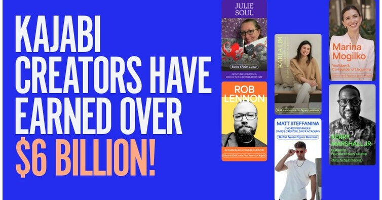 Kajabi Creators Set New GMV Record by Earning Over $6 Billion in ...