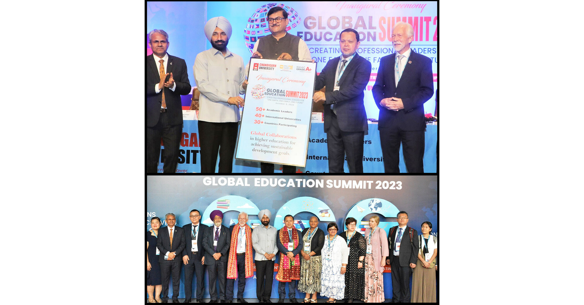 Global Academic leaders laud PM Modi's vision of 'One Earth, One Family, One Future' during ...