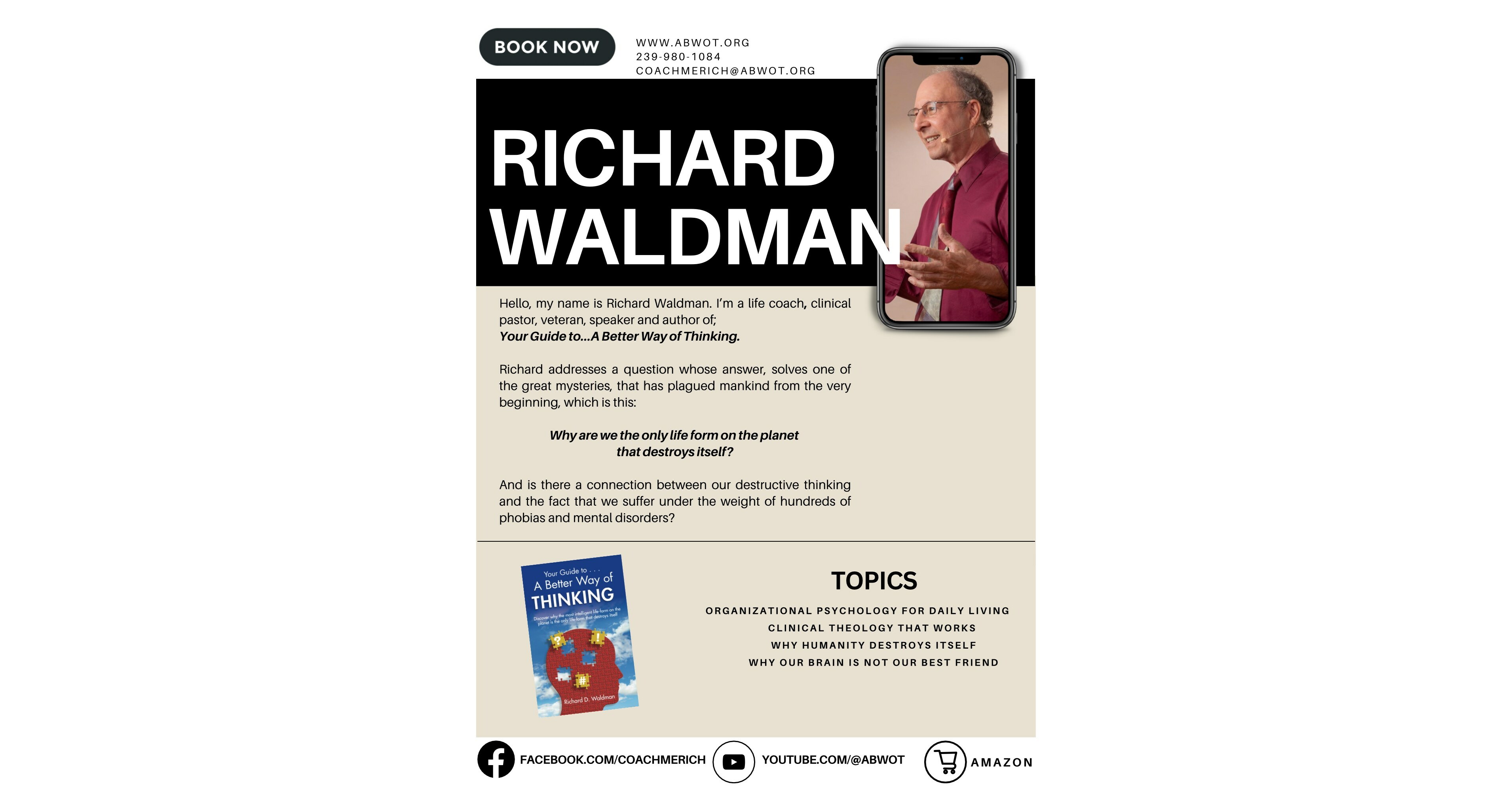 Breaking Mental Health Barriers with Fresh Perspective - Author Richard ...
