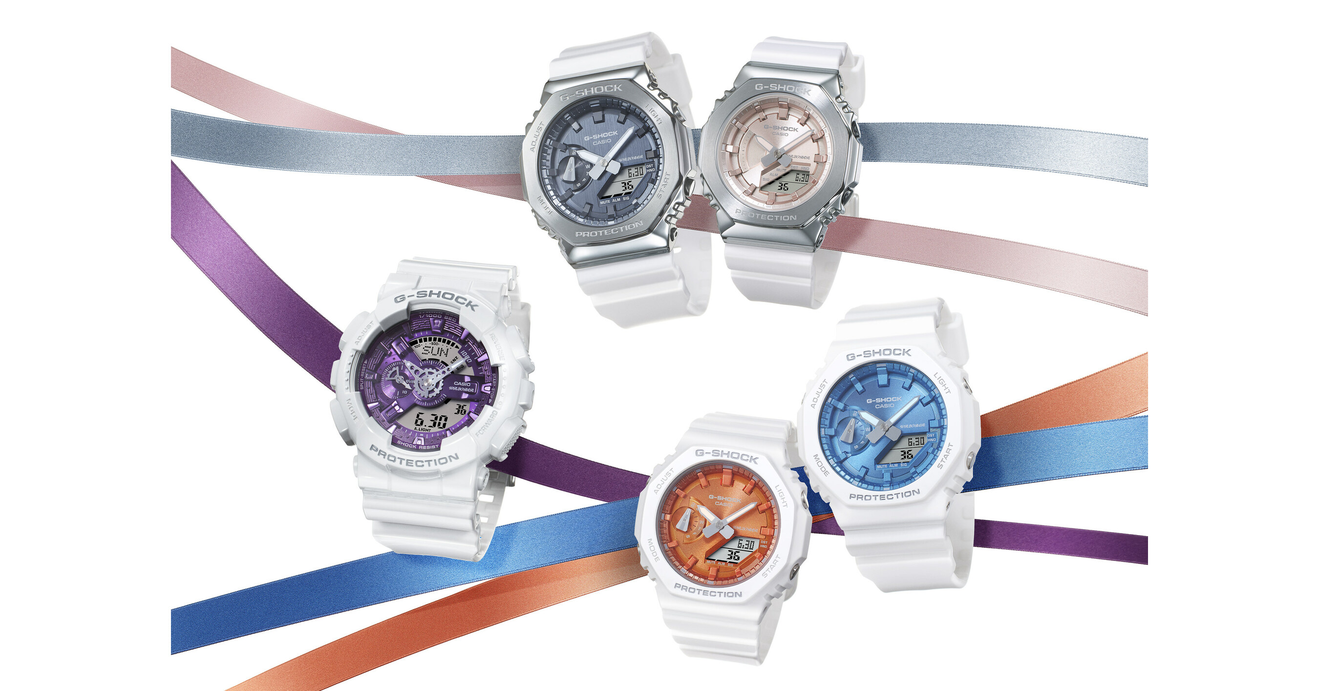 Casio to Release G-SHOCK Watches with Shining Metallic-Colored Dials