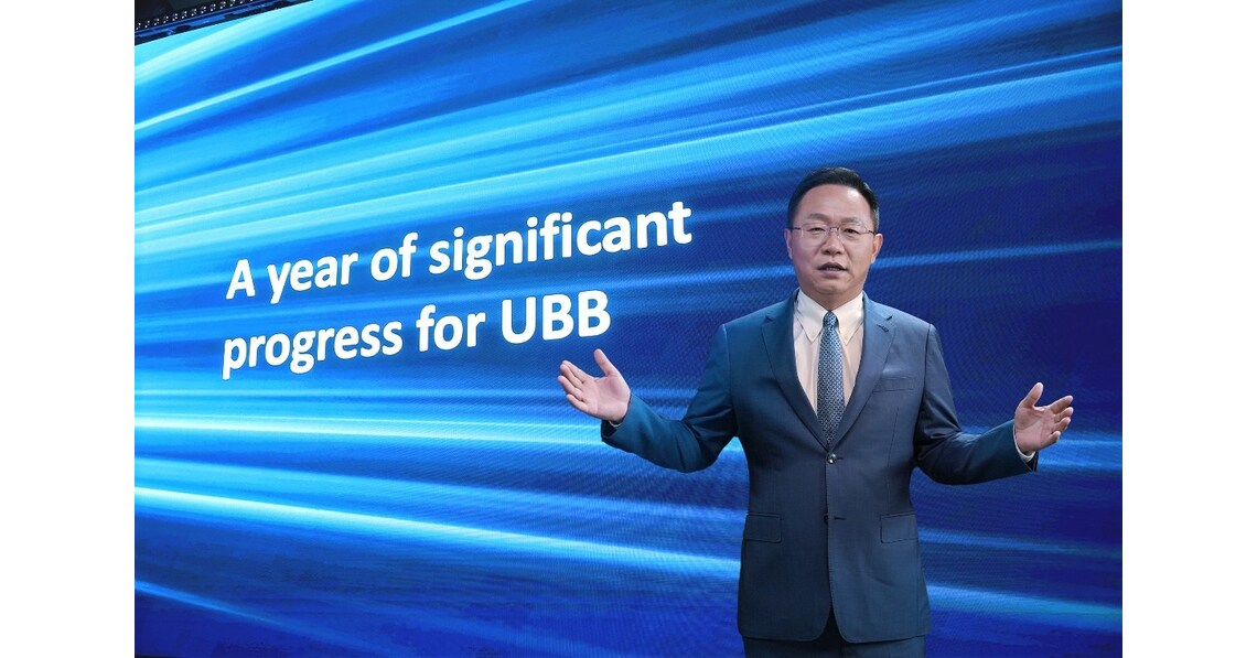 David Wang de Huawei: UBB5.5G maximiza la productividad digital.