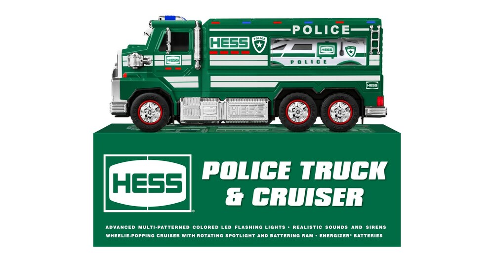 Hess Police Truck and Cruiser On Sale Now