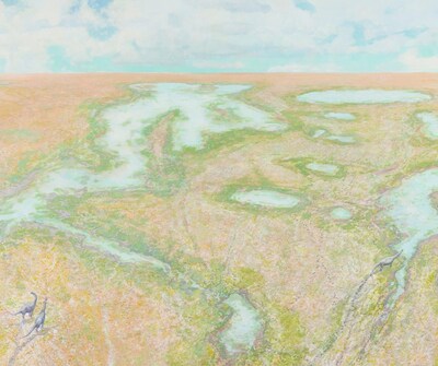 Old school paleo artist paints the picture of Jurassic life and ...