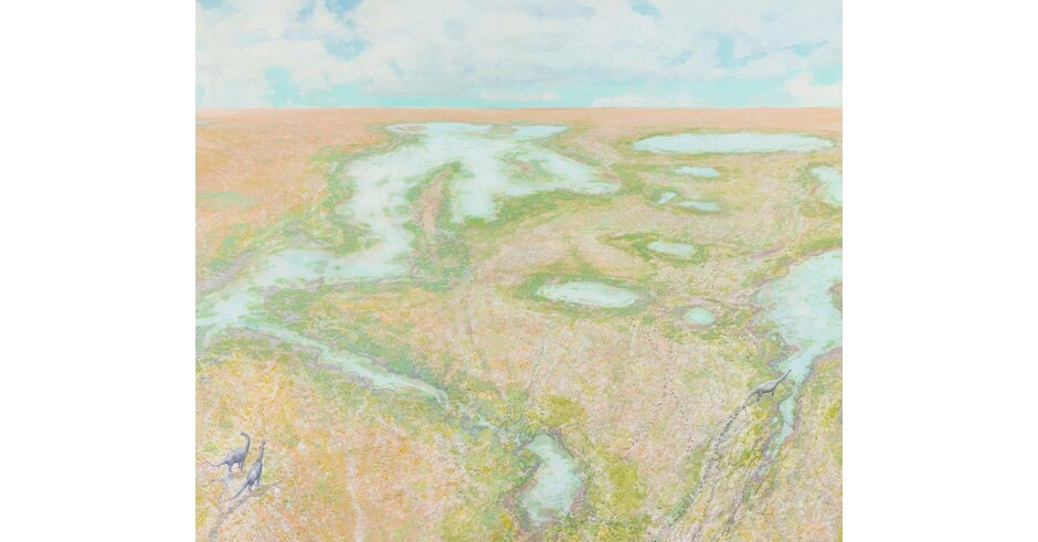 Old school paleo artist paints the picture of Jurassic life and ...