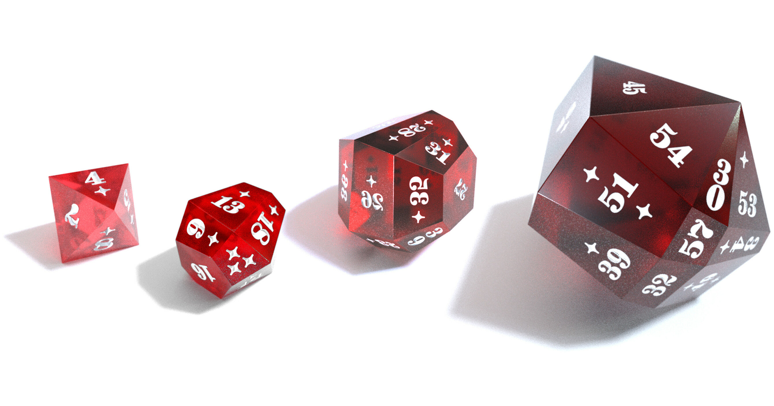 Dice for Dungeons and Dragons use advanced math to produce results ...