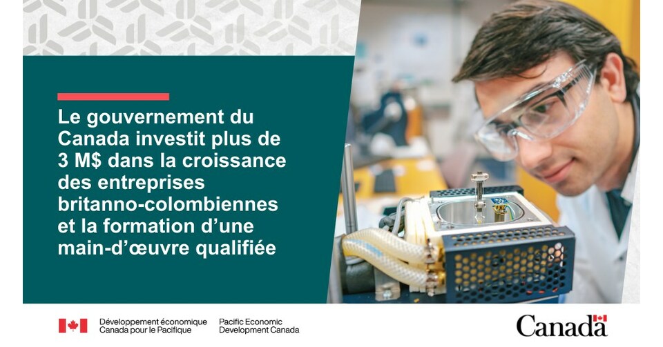 Le gouvernement du Canada investit plus de 3 millions de dollars dans ...