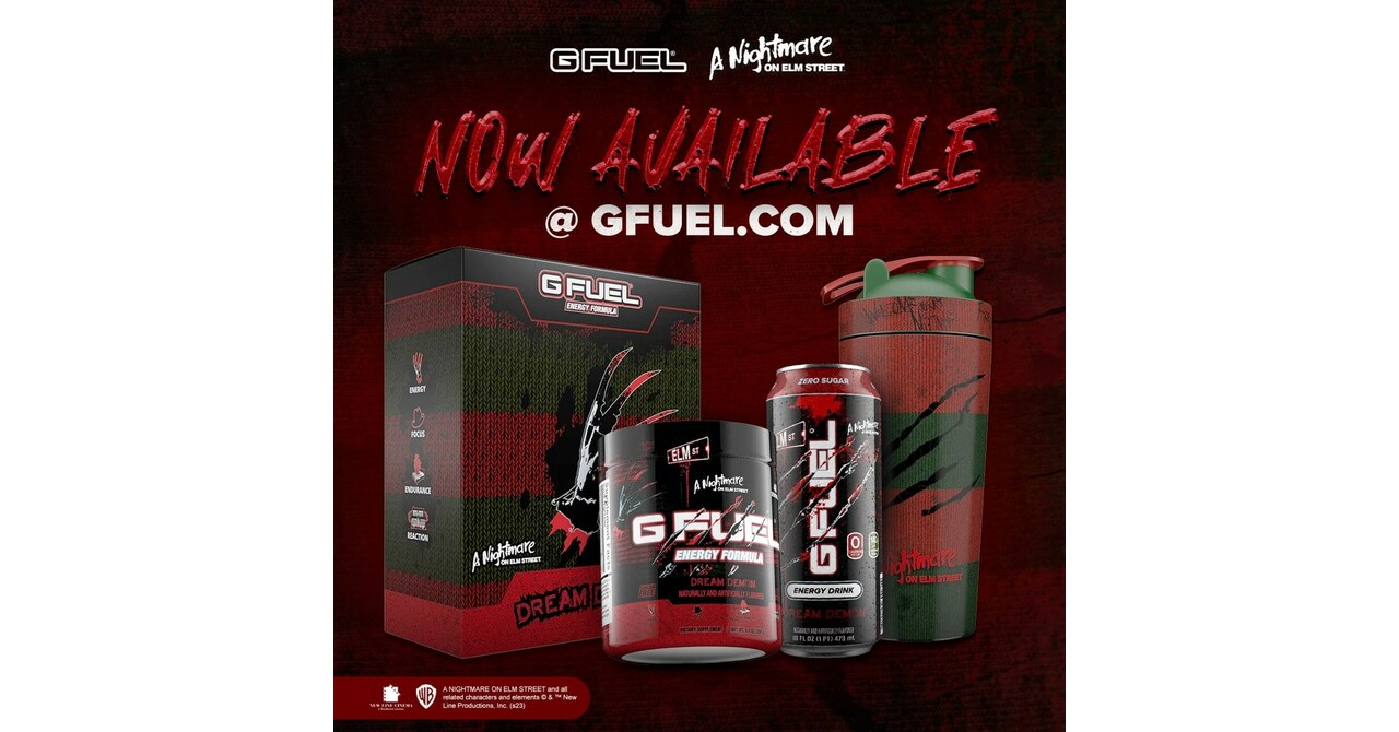 G FUEL Helps Fans Fight Off Freddy Krueger with Official "A Nightmare ...