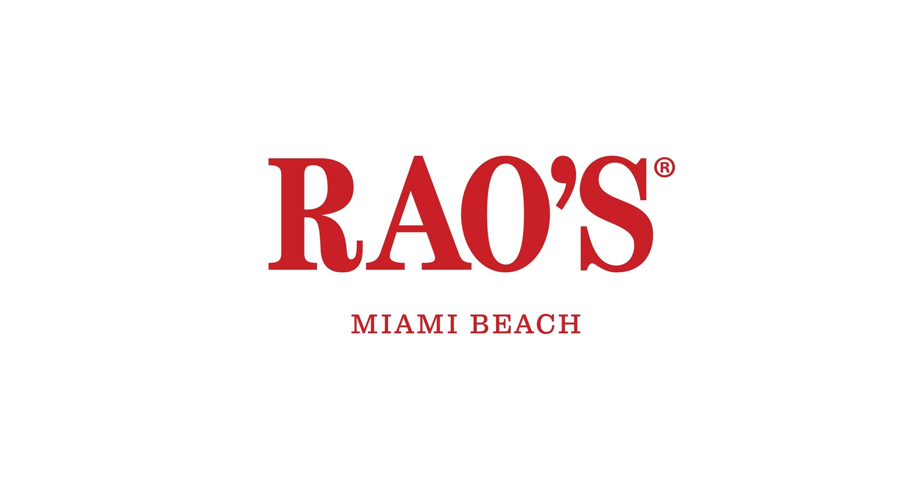 RAO'S RESTAURANT GROUP EXPANDS TO MIAMI WITH NEW LOCATION
