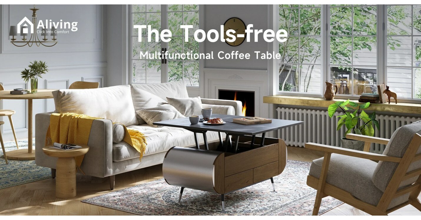 Aliving Launches a New Era of Coffee Tables