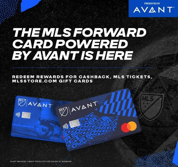 MLS FORWARD CREDIT CARD POWERED BY AVANT, OFFICIAL CREDIT CARD OF MAJOR ...