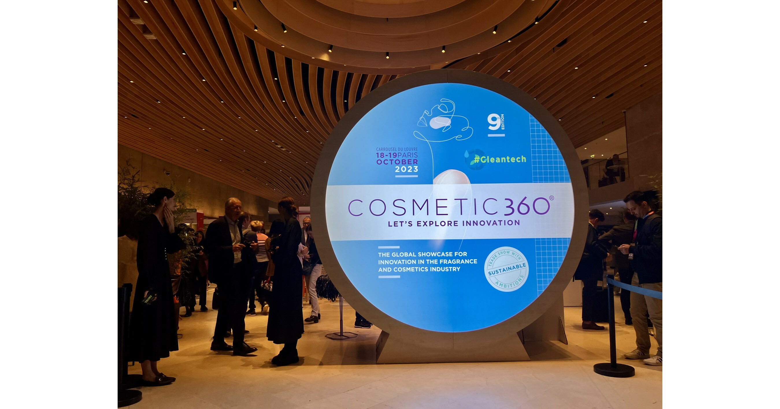 COSMETIC 360, AN INTERNATIONAL INNOVATION FAIR, OPENS ON CLEANTECH TO ...