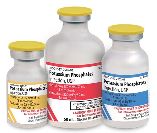 American Regent Introduces Potassium Phosphates, USP; FDA-Approved and ...