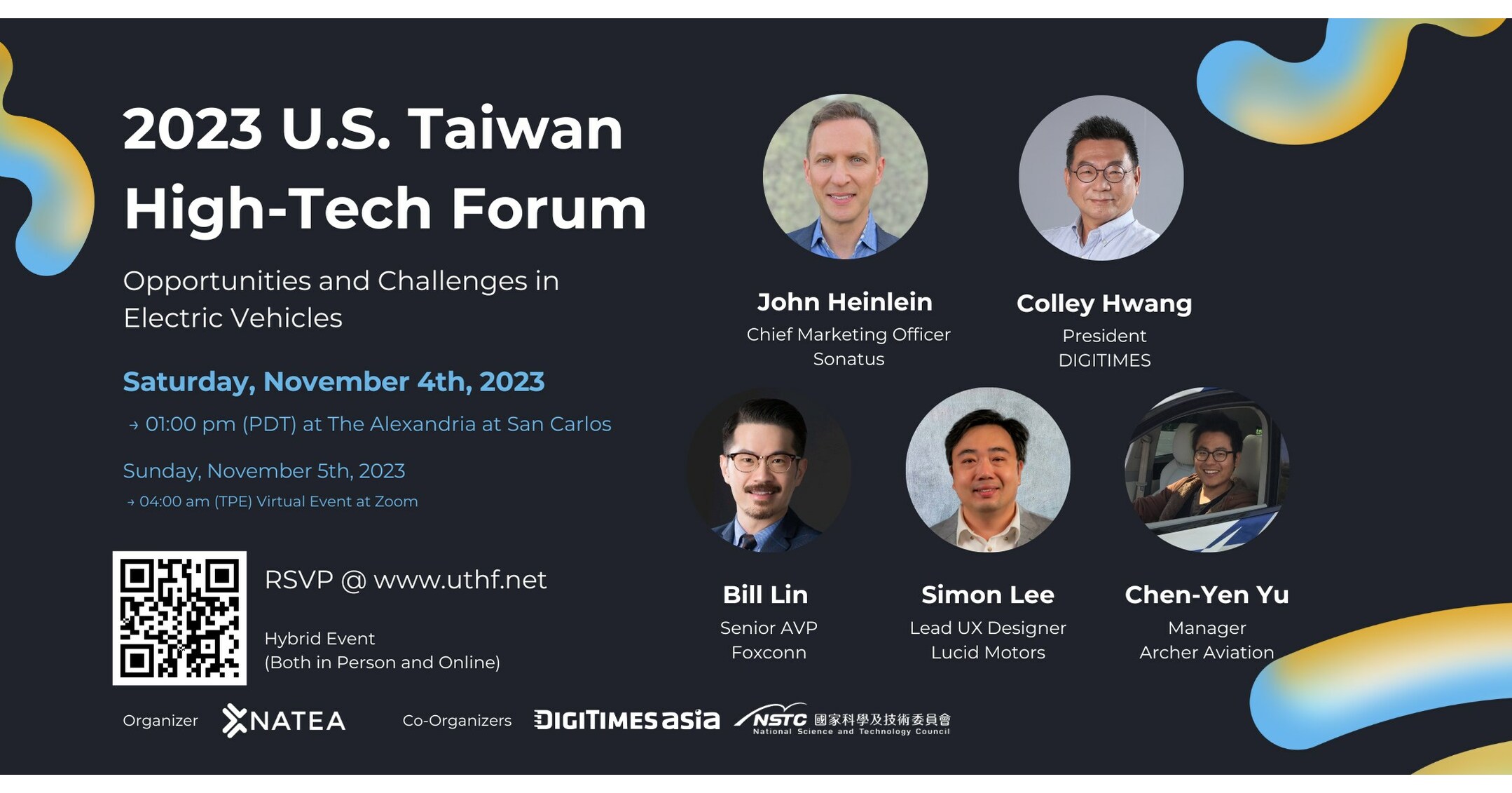 2023 U.S. Taiwan High-Tech Forum - Opportunities and Challenges in ...