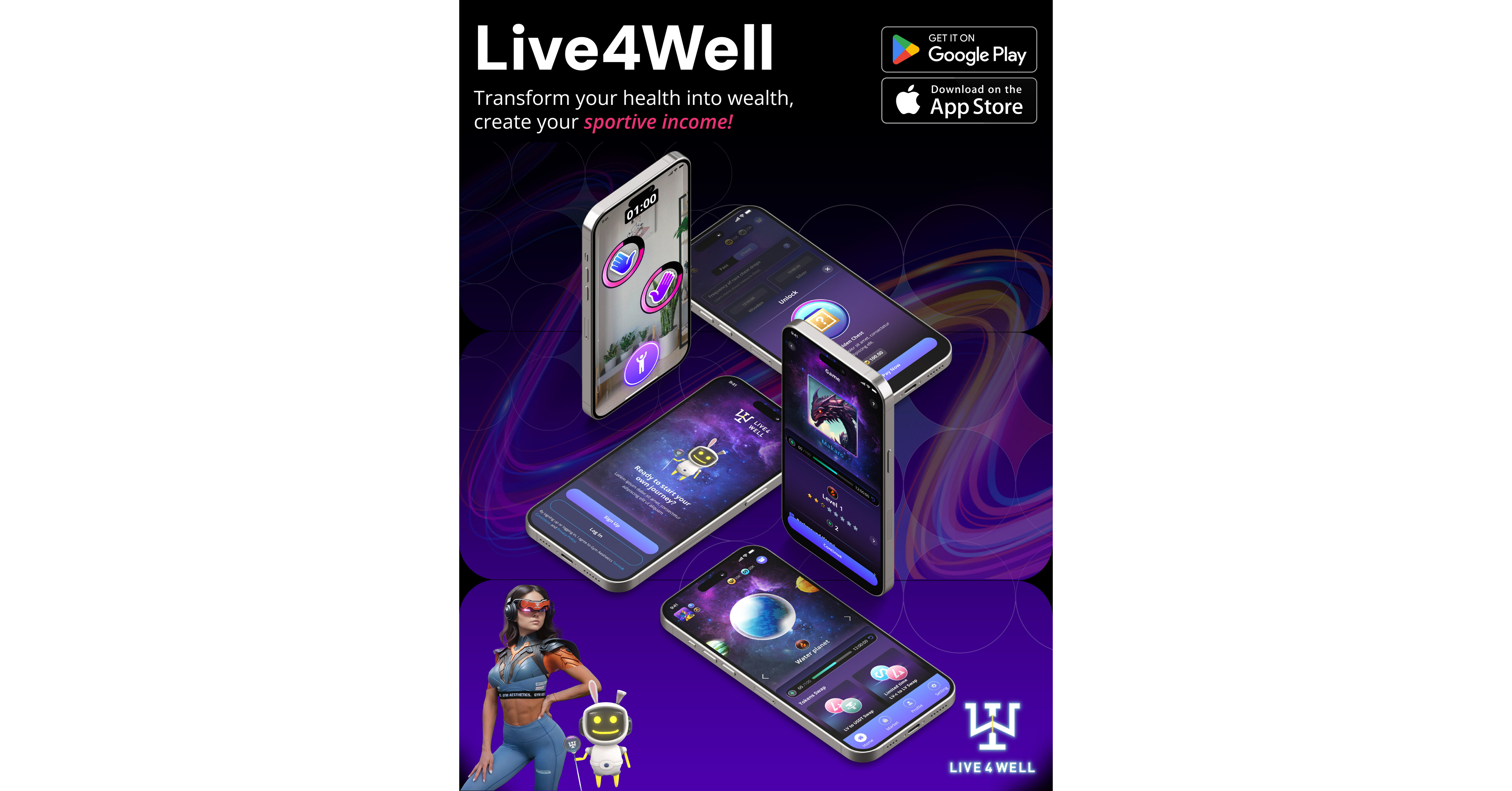 Live4Well Brings "Sportive Income" to the Global Stage, Announcing Expansion Across Asia at ...