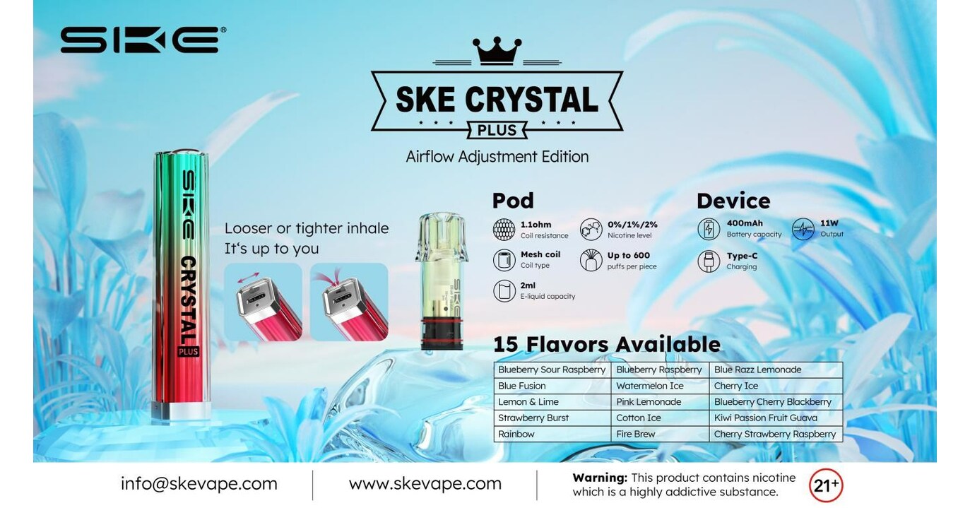 Leading vape brand SKE puts the environment first with new products ...