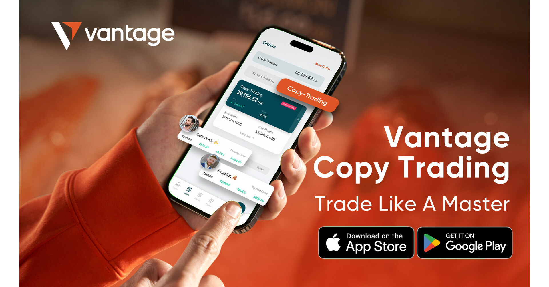 Vantage enables more novice traders to experience Copy Trading from US$50