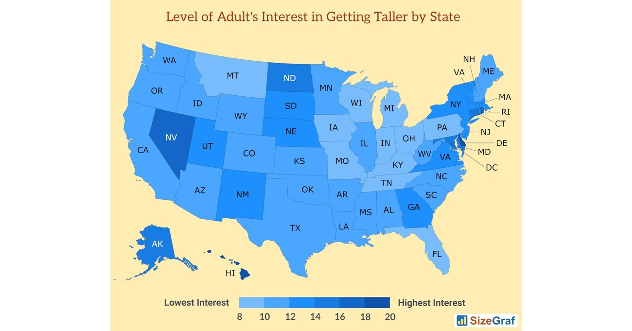Adults in the District of Columbia, Hawaii and Delaware Have by Far the ...