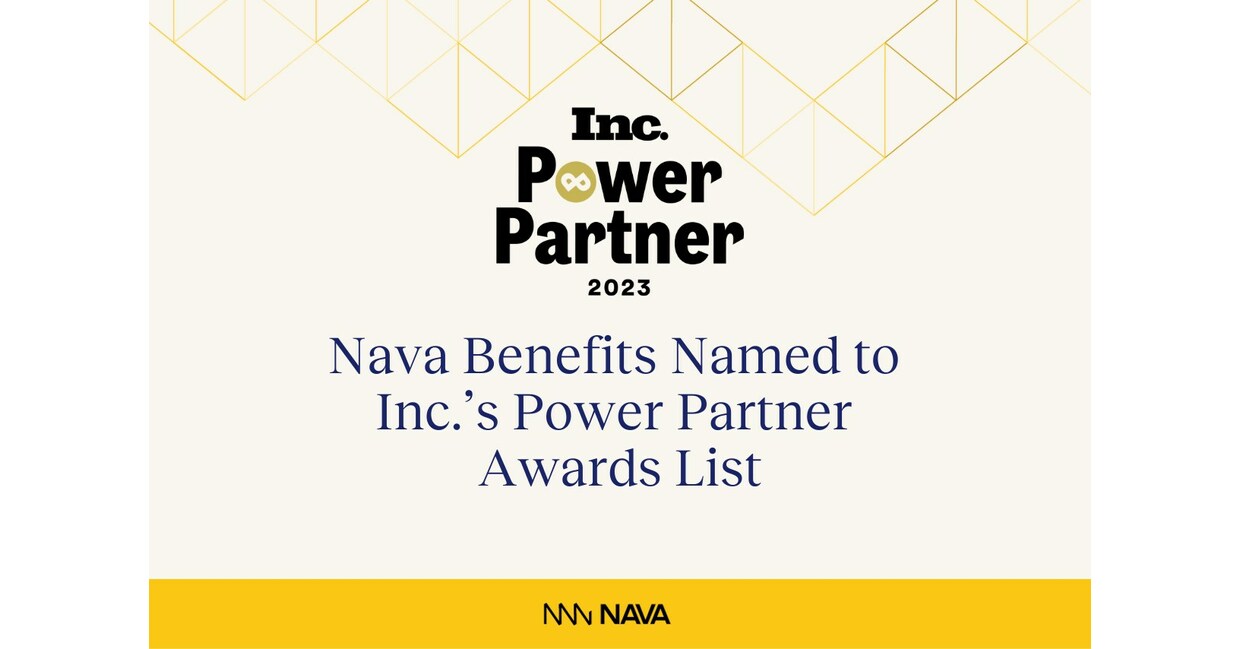 Nava Benefits Named to Inc.'s Second Annual Power Partner Awards List