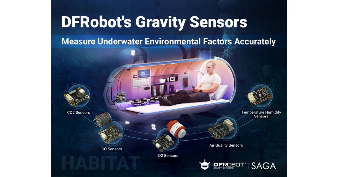 DFRobot's Gravity Sensors Enhance Data Collection in SAGA Underwater ...
