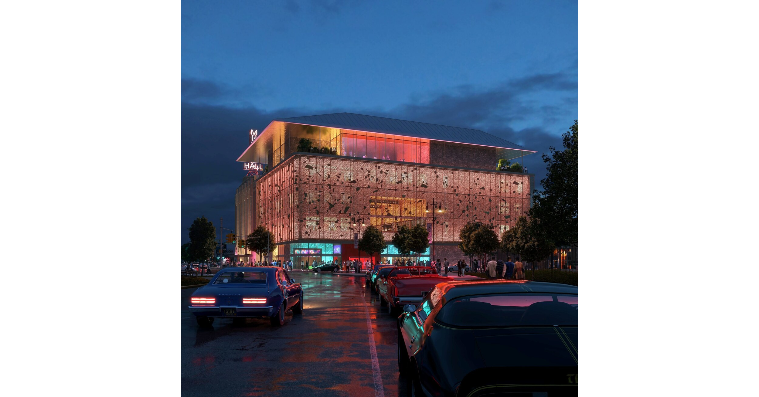Detroit Music Hall Unveils Plans for $122 Million Expansion Designed by ...