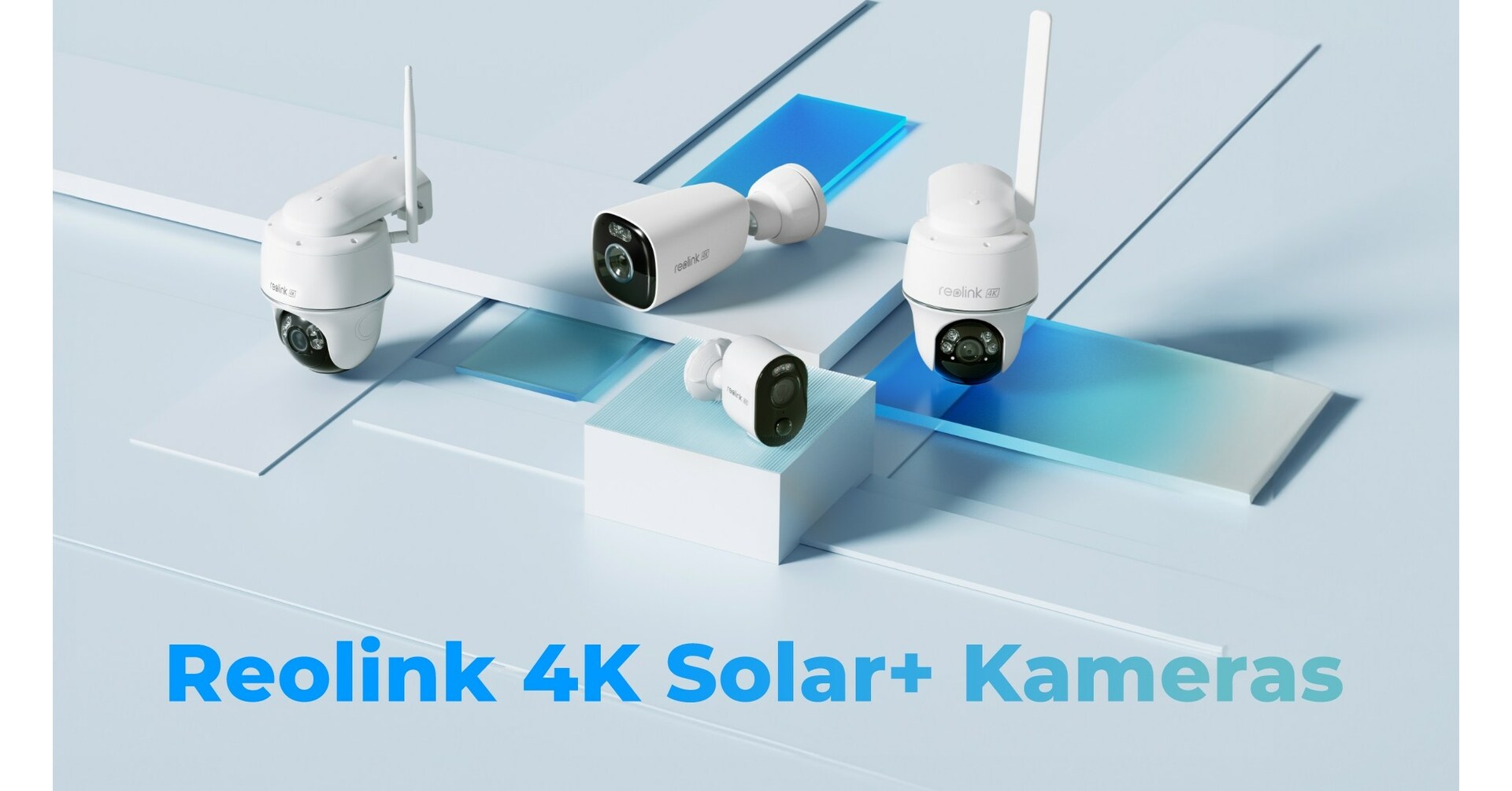 Bahnbrechender Durchbruch: Reolink stellt 4K Solar Akku Kameras vor