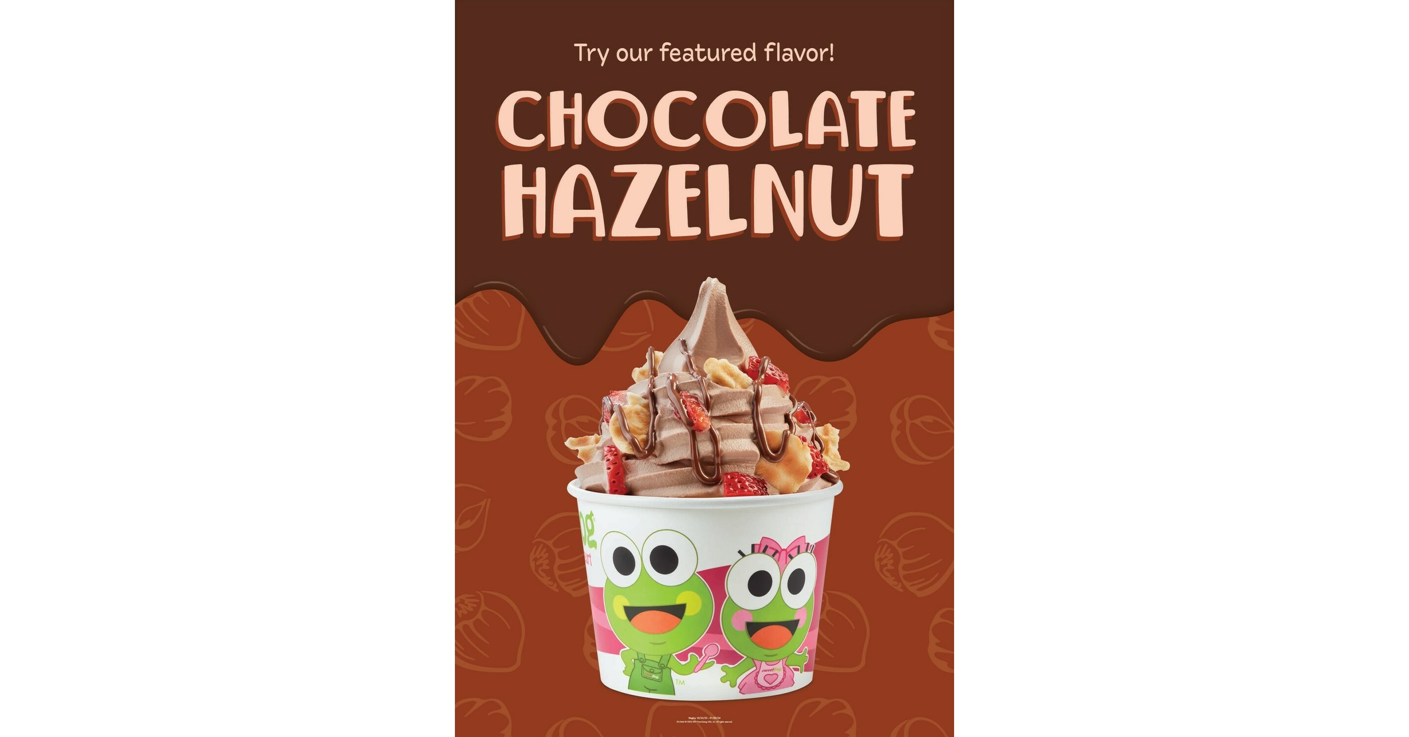 sweetFrog Rings in Sweater Weather Season with New Chocolate Hazelnut ...