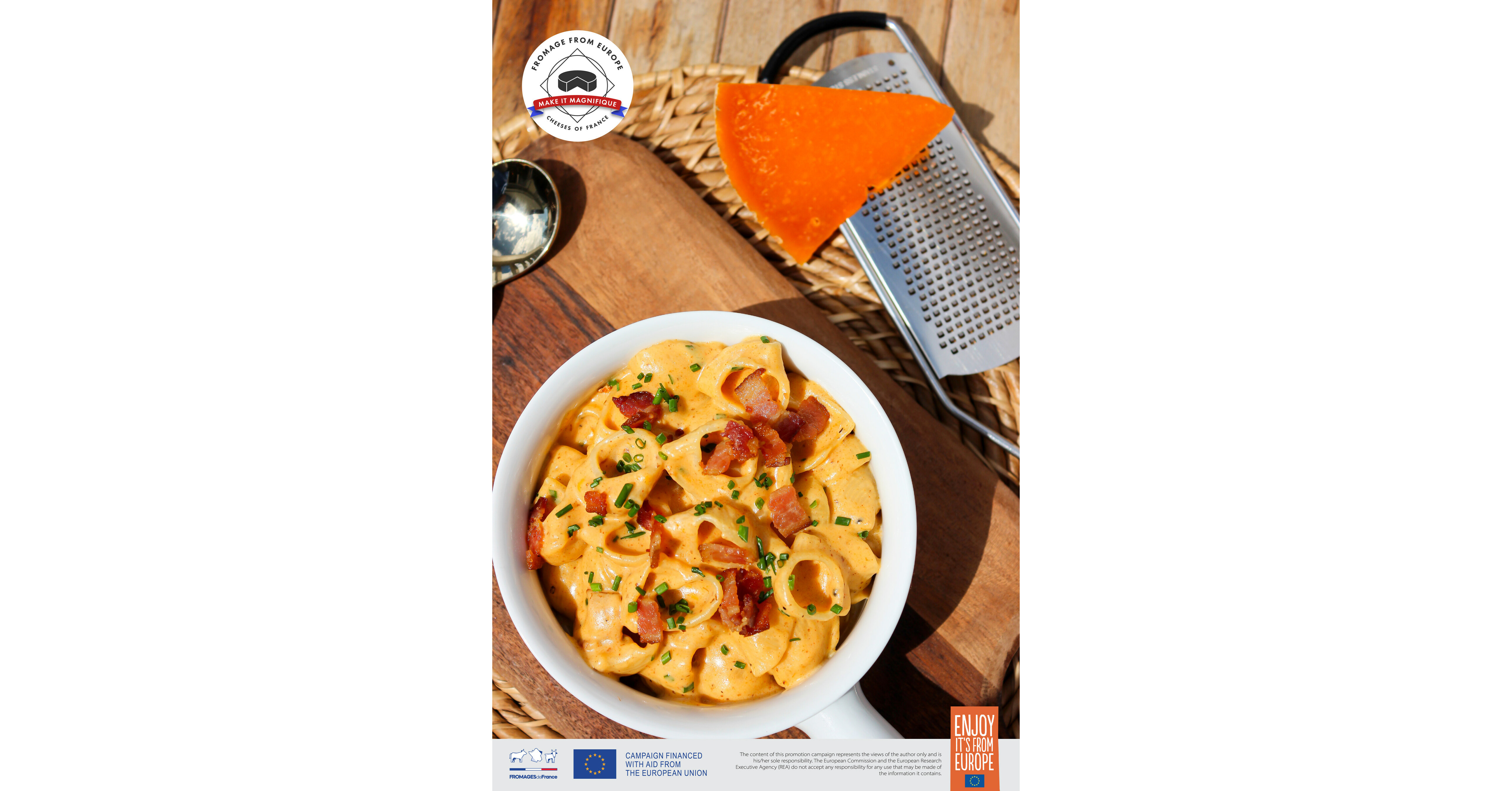 Fromage from Europe Makes Macaroni and Cheese 'a la Française'