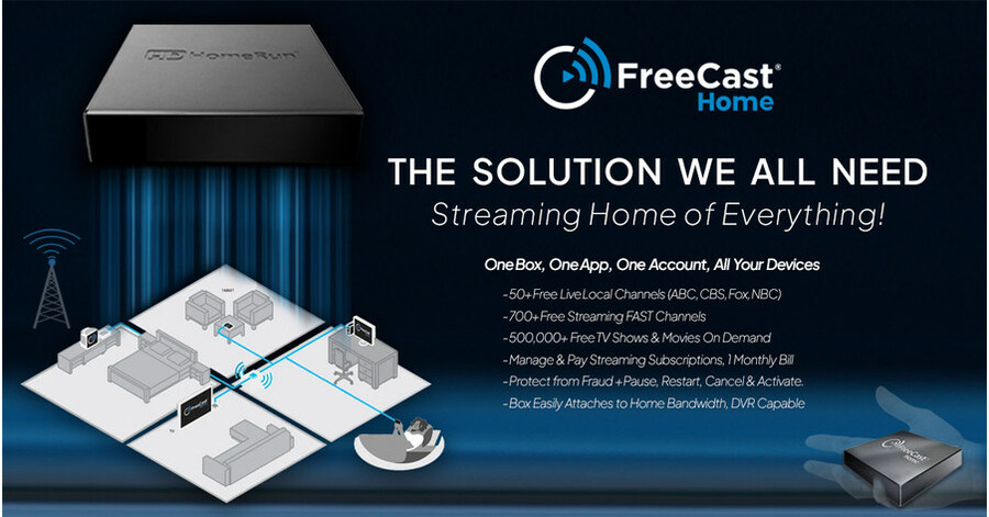 FreeCast Home Ready to Serve Over 10 Million as ATSC 3.0 Rolls out in ...