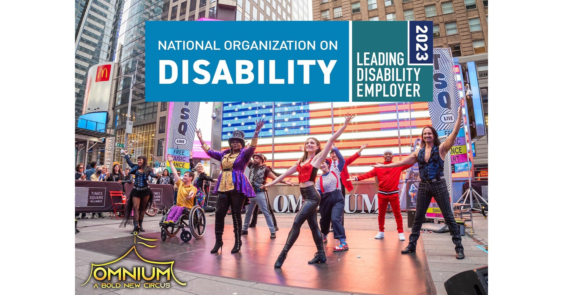 Omnium Circus Named As 2023 Leading Disability Employer By The National ...