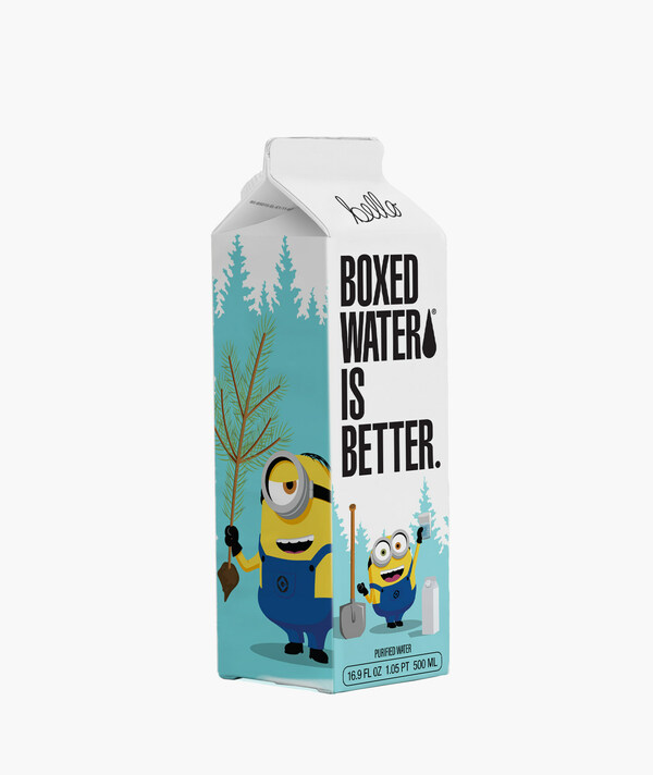 Boxed Water™ Launches Minions-Inspired Cartons Based On Illumination's ...
