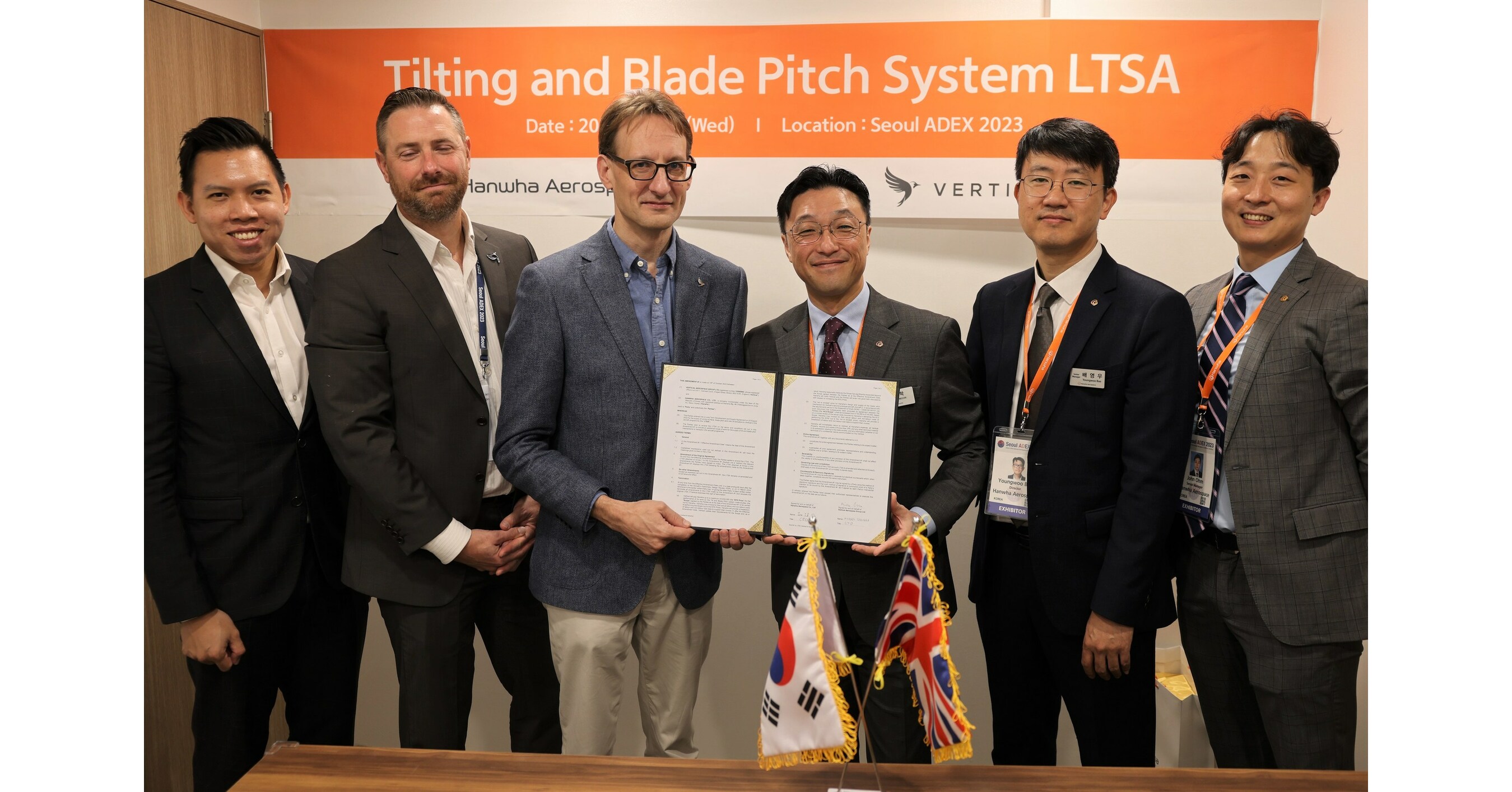 Hanwha Aerospace, Vertical Aerospace expand eVTOL Aircraft Partnership