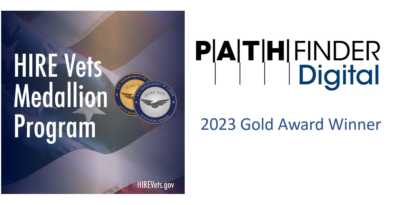 PathFinder Digital Receives 2023 HIRE VETS MEDALLION AWARD for its ...