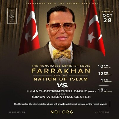Minister Farrakhan addresses the Nation of Islam's lawsuit filed ...
