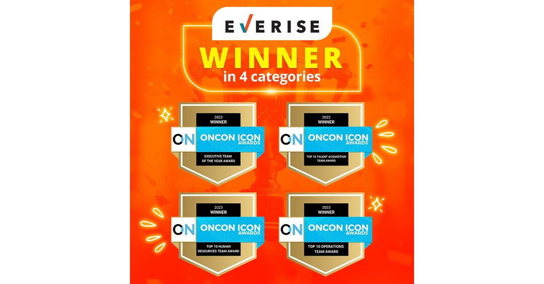 Everise's Executive Leadership Emerges Winner at OnCon Icon Awards 2023