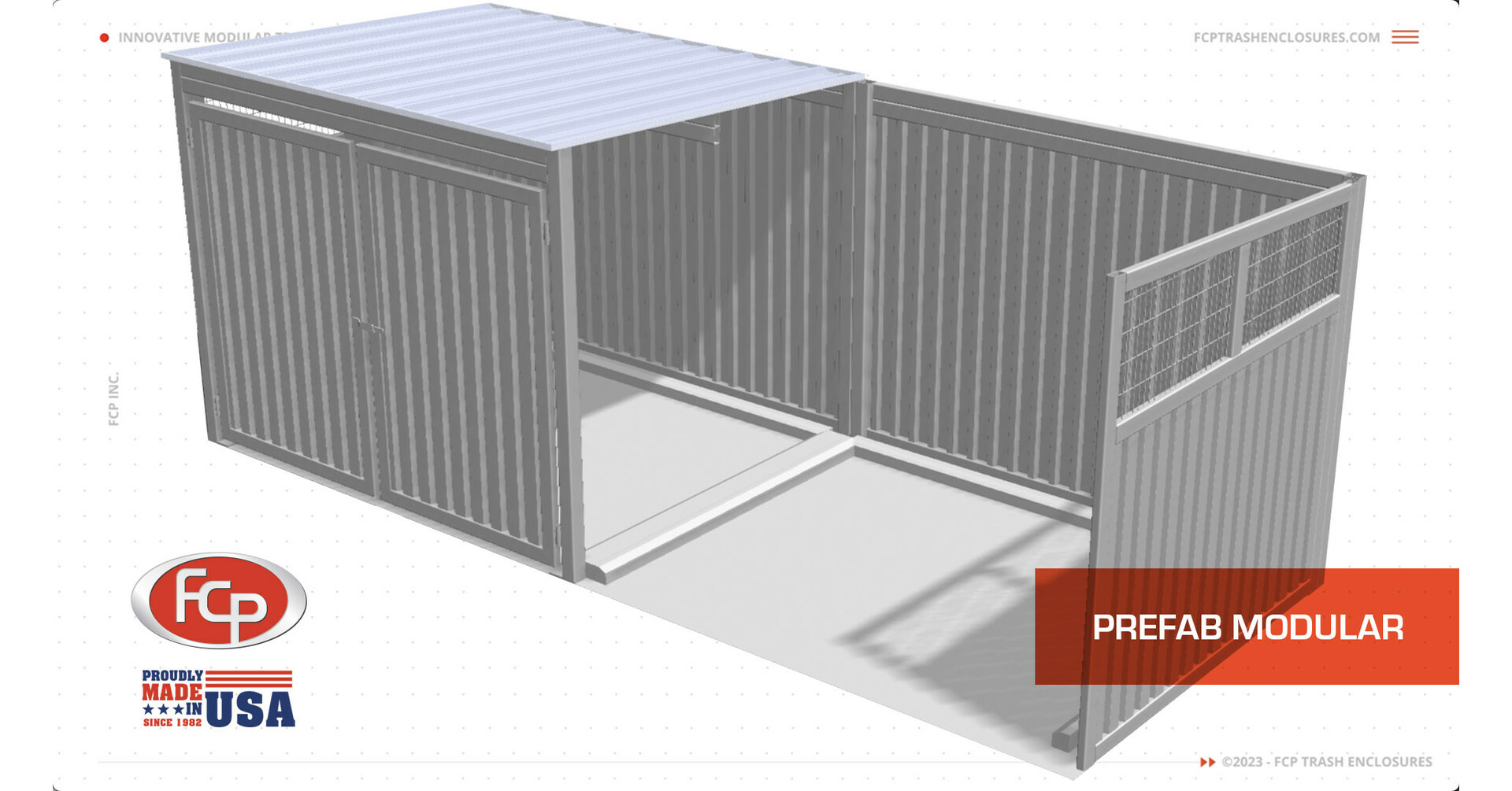 FCP Trash Enclosures Revolutionizes Waste Management with New Fully ...