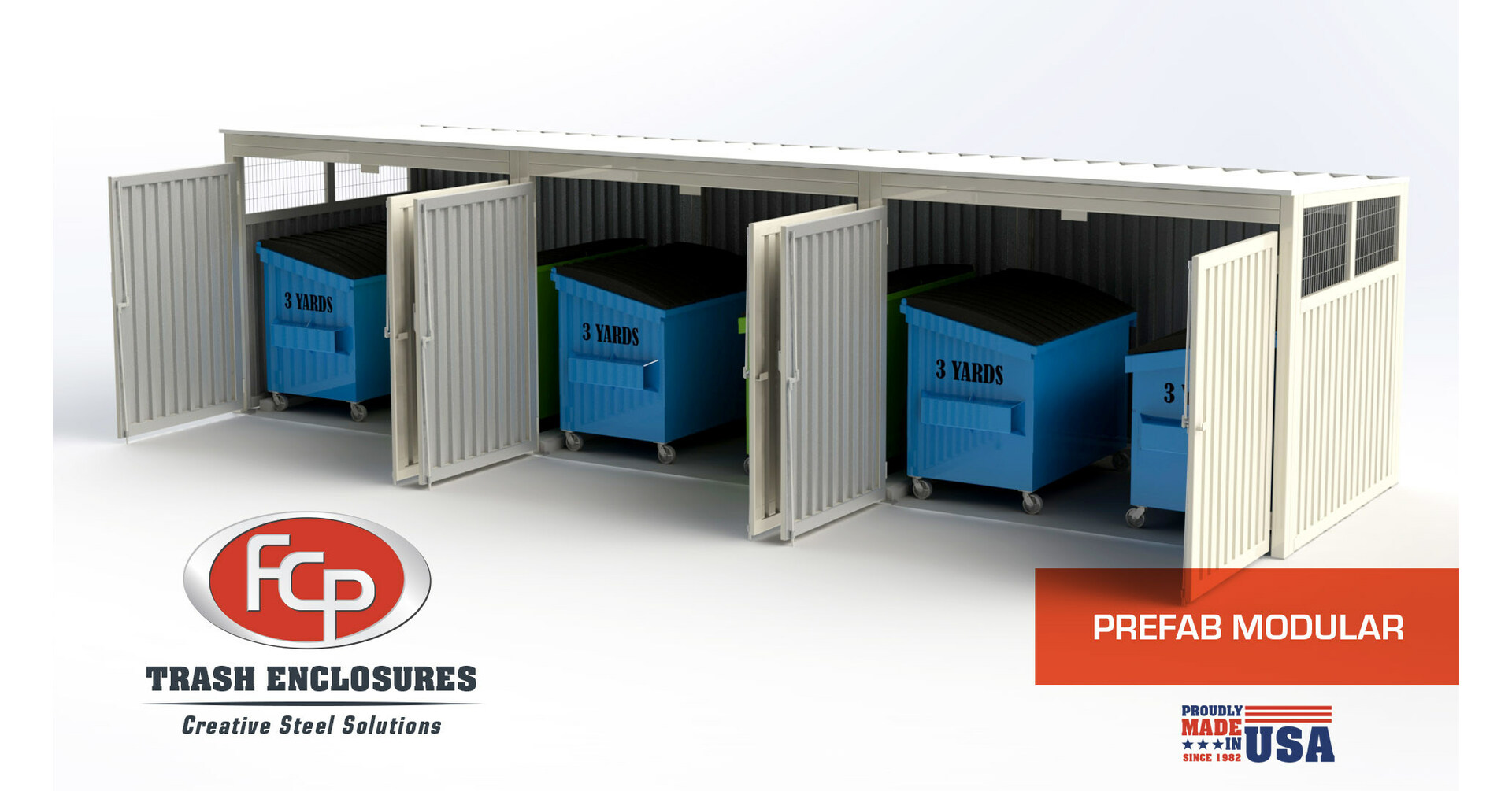 FCP Trash Enclosures Revolutionizes Waste Management with New Fully ...