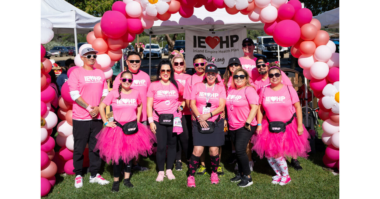 Team IEHP raises $10,000 for 2023 Inland Empire More Than Pink Walk