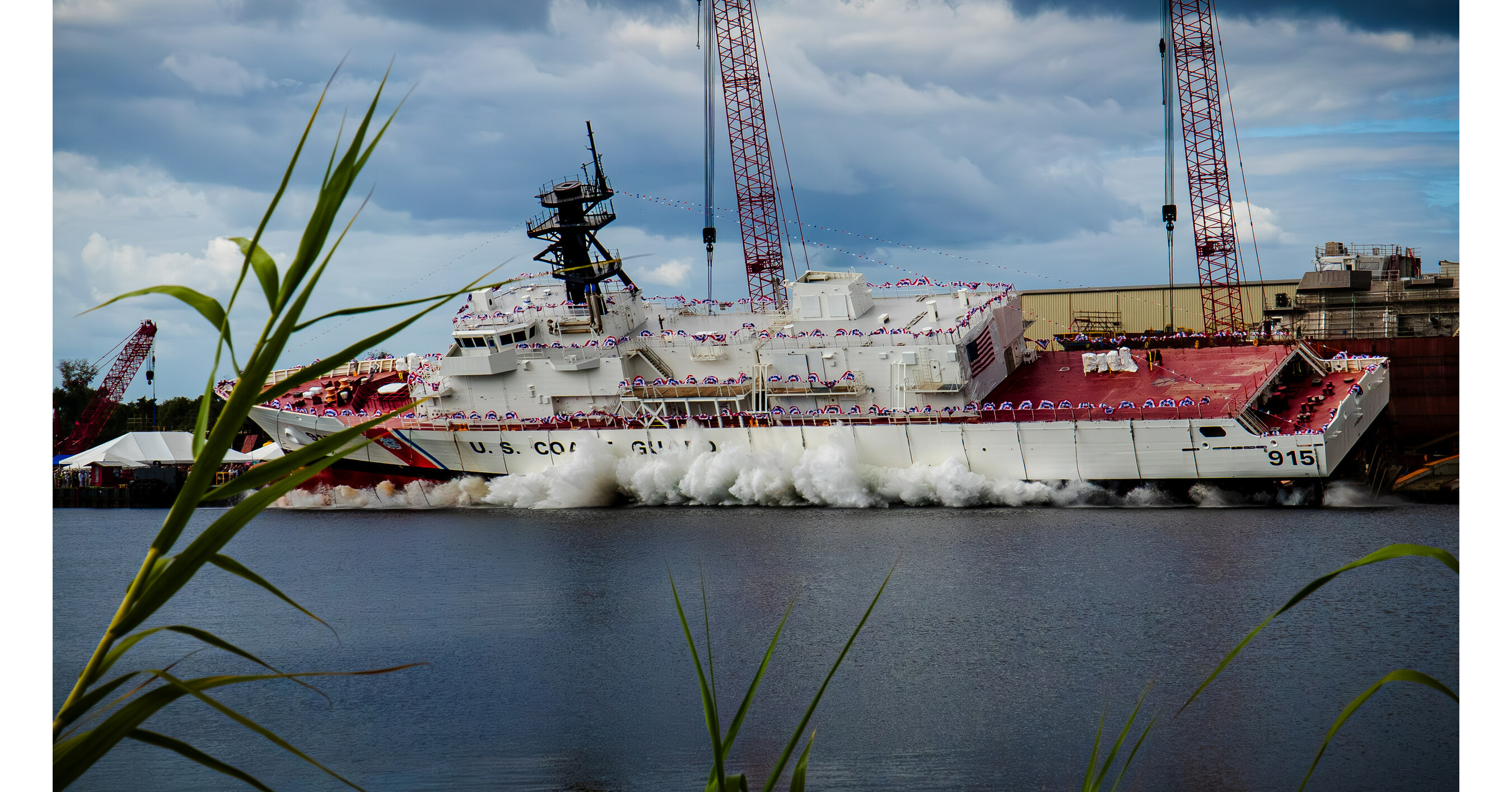 EASTERN SHIPBUILDING GROUP CHRISTENS AND LAUNCHES U.S. COAST GUARD's ...