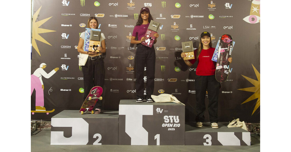 Monster Energy's Rayssa Leal Claims First Place in Women's Skateboard Street at the 2023 STU ...