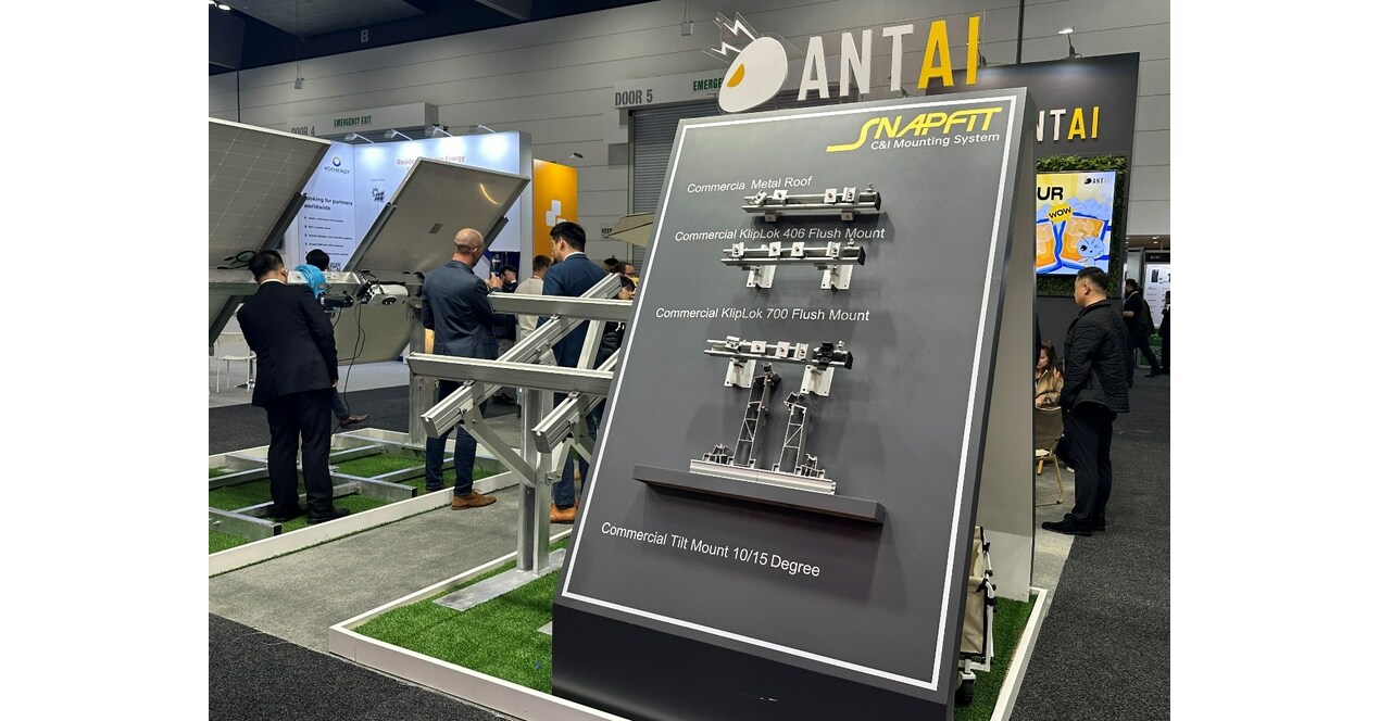 Antai Solar Unveils Revolutionary SnapFit C&I Mounting System at All ...