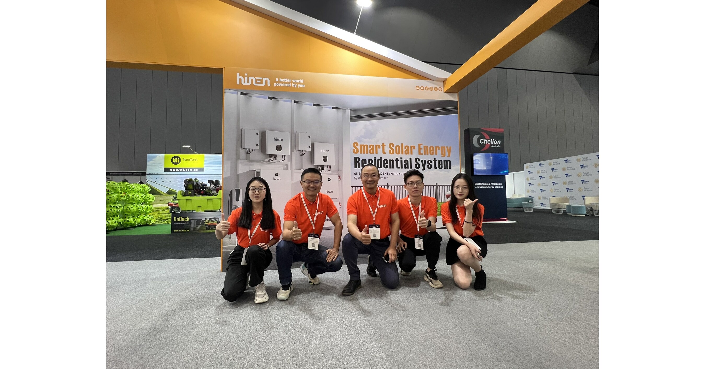 Hinen Celebrates Success at All-Energy Australia Exhibition: A Glimpse ...