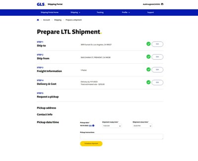 GLS US Introduces Digital Freight Experience for Streamlined Freight ...