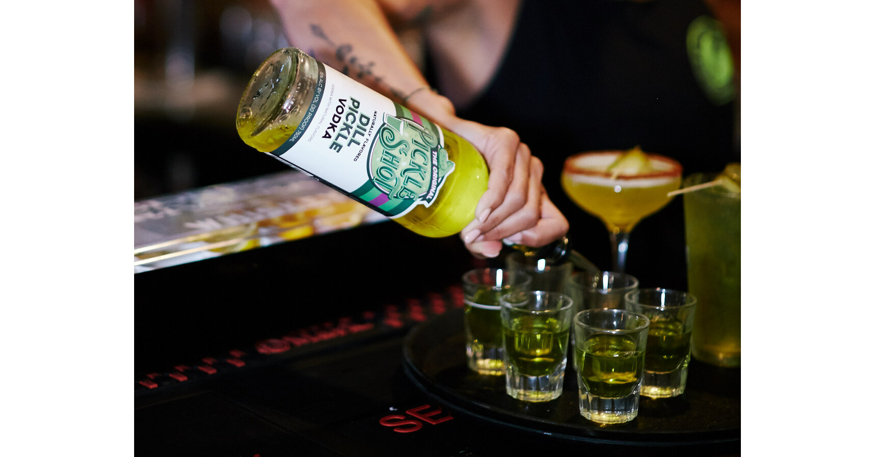 The Original Pickle Shot Celebrates 'National Pickle Day'