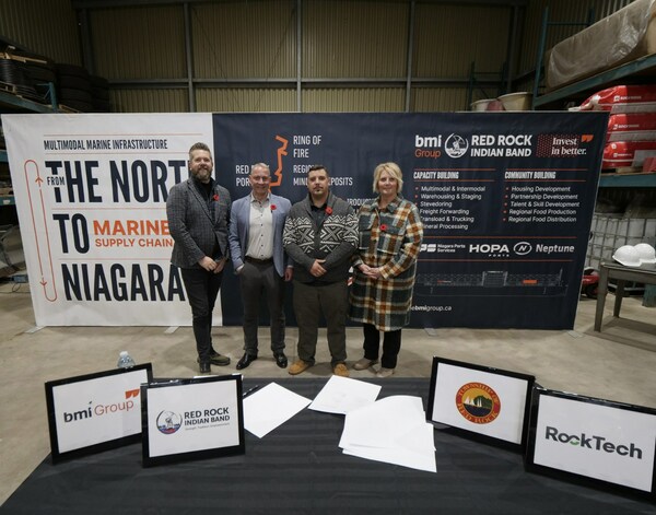 Rock Tech and The BMI Group-Red Rock Indian Band Partner to Analyse ...