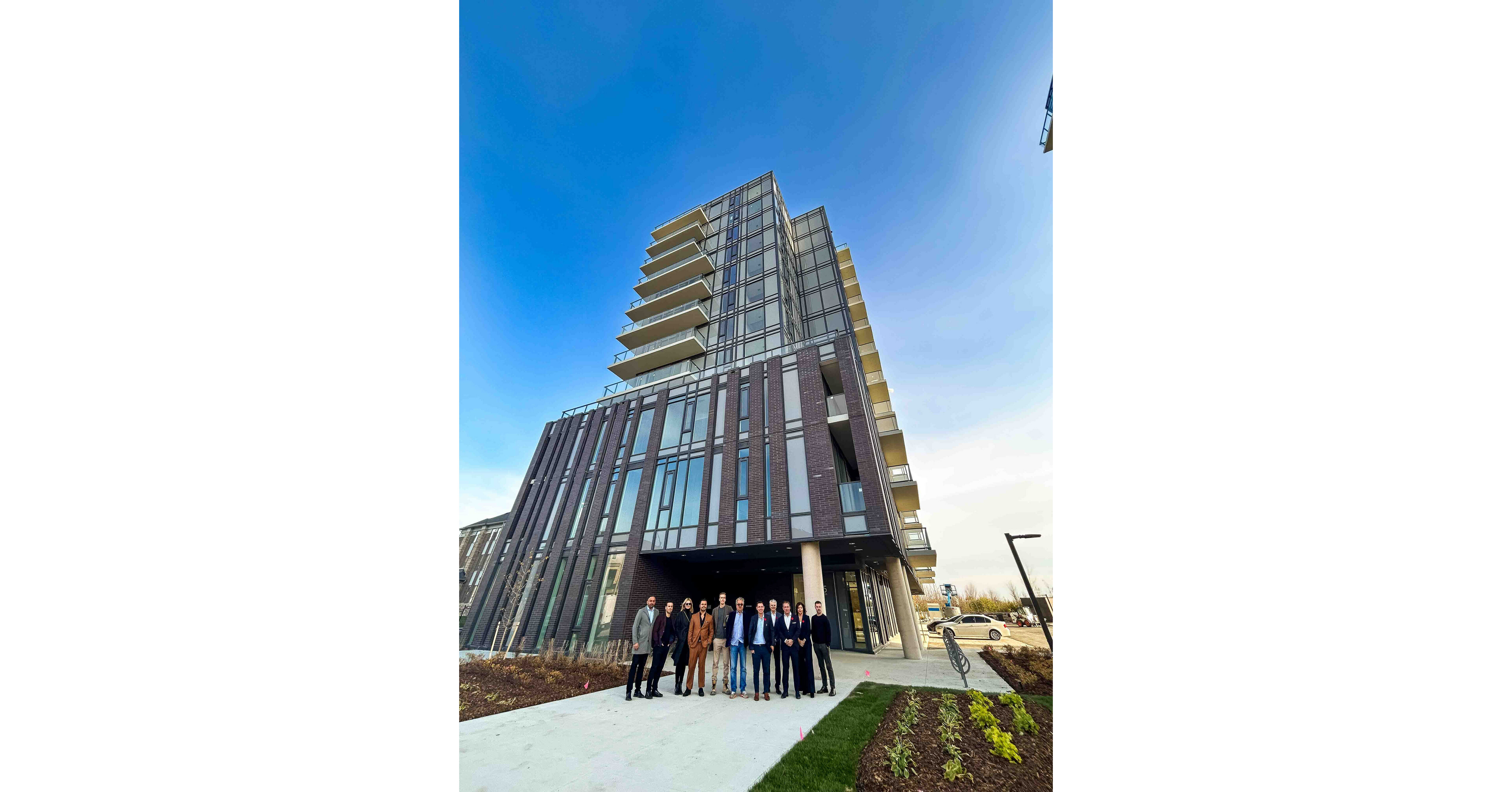 Mayor Patrick Brown celebrates completion of MontVert with Primont