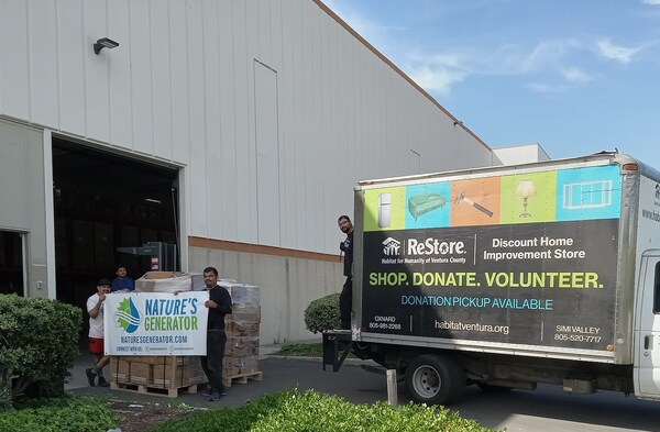 Nature's Generator Donates to Habitat for Humanity