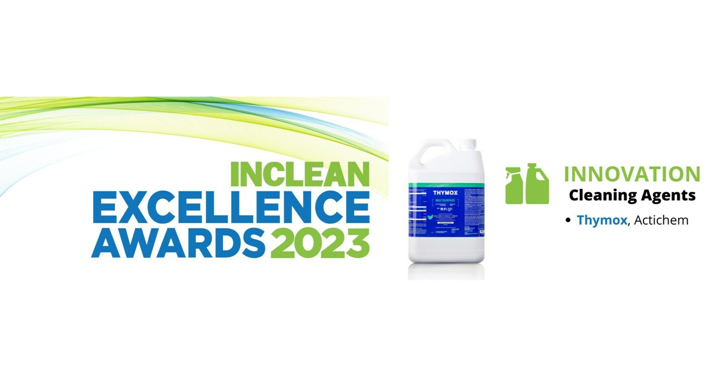 Thymox® Multisurface Disinfectant wins 2023 ISSA Award