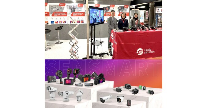 Guide Sensmart brought new thermography products to ELEX SHOW SURREY 2023