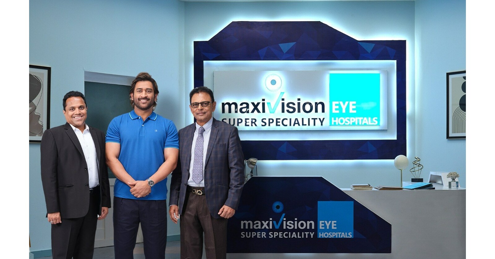 Mahendra Singh Dhoni Takes the Field for Preventable Blindness ...