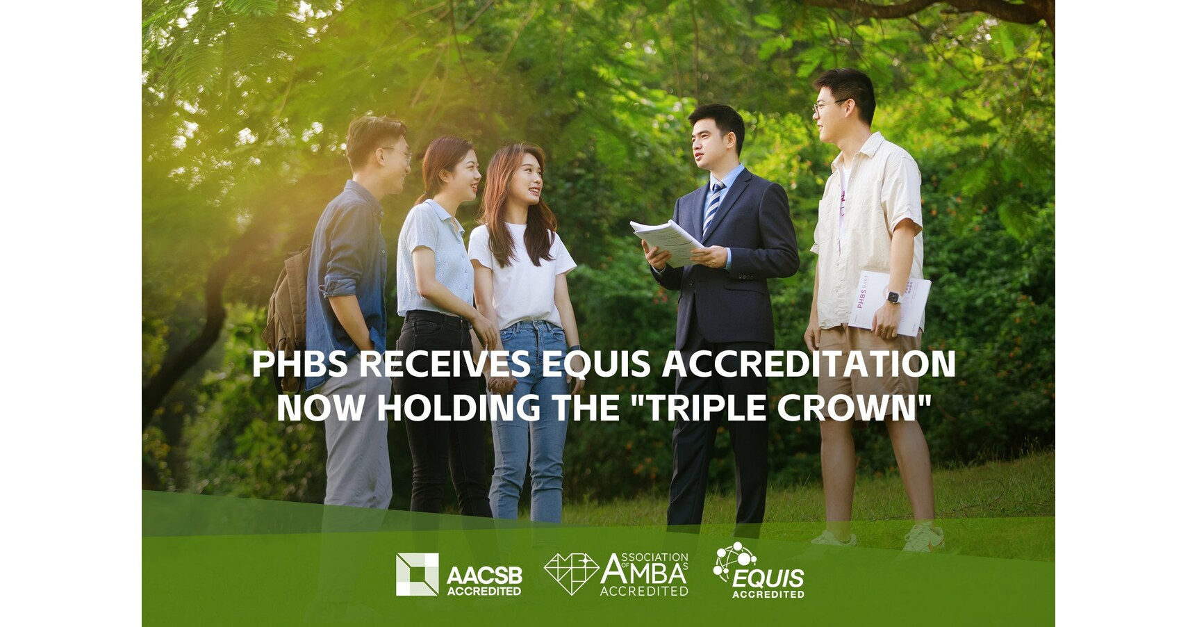 PHBS recebe o credenciamento EQUIS (EQUIS Accreditation), agora detendo ...